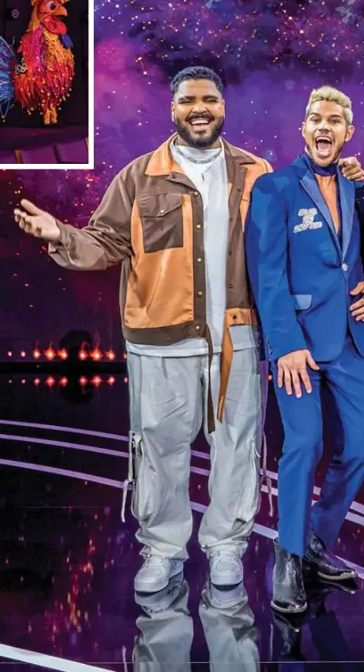 A SINTONIA NO PALCO DO THE MASKED SINGER - PressReader