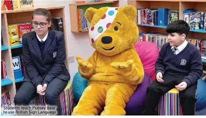 Joe and Pudsey say thanks - PressReader