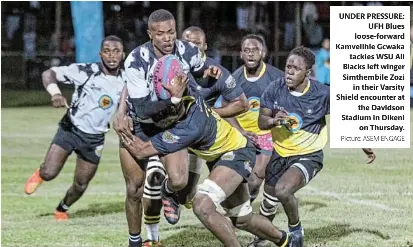 Fort Hare sneak win over WSU, while Rhodes gets hammered in Shield opener - PressReader