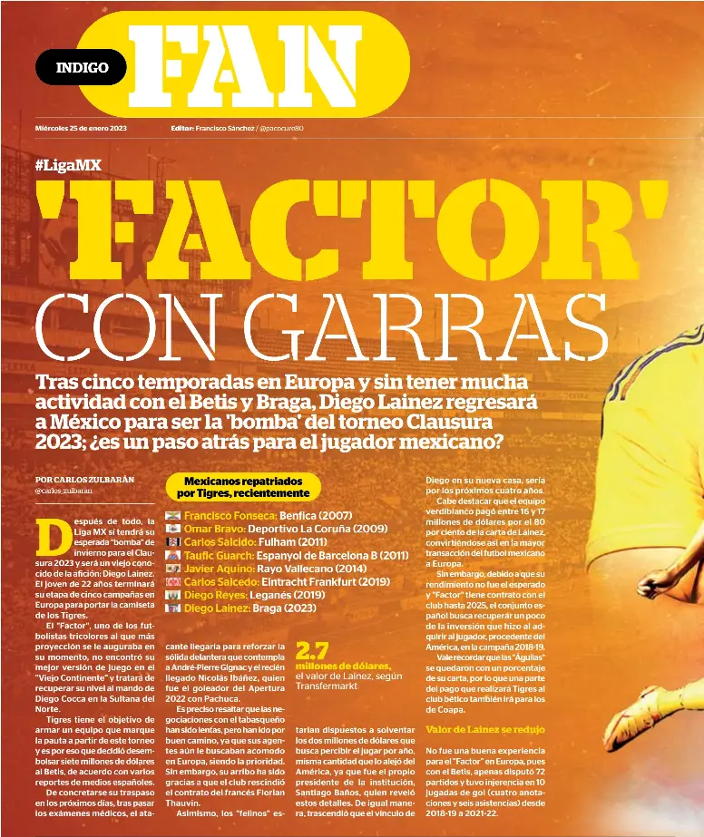'FACTOR' CON GARRAS - PressReader