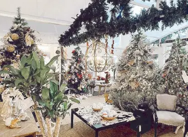 House holidays with Rustan’s Flower Shop & Lady Scott Jones - PressReader