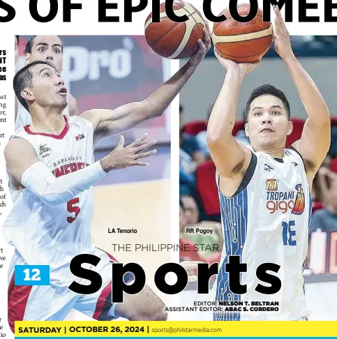 TALES OF EPIC COMEBACKS - PressReader