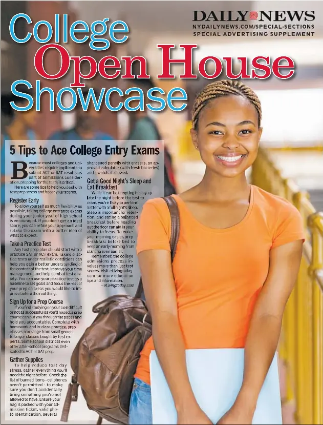College Open House Showcase - PressReader