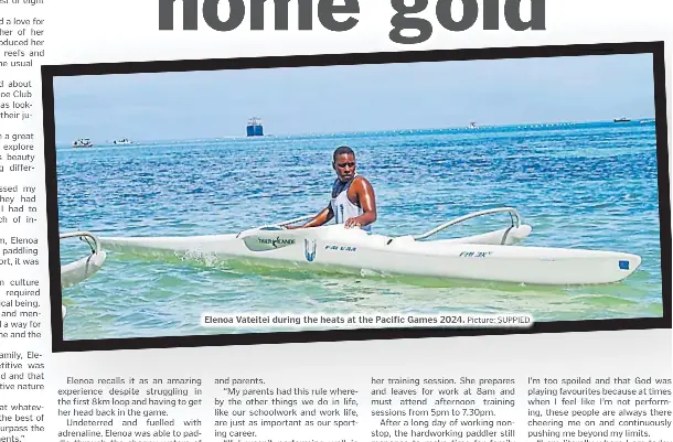 Elenoa brings home gold - PressReader