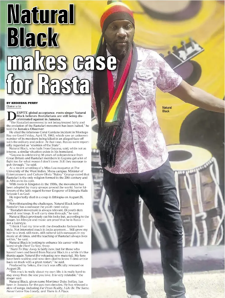 Natural Black makes case for Rasta - PressReader