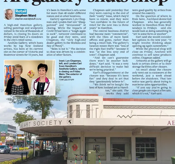 Art gallery shuts shop - PressReader