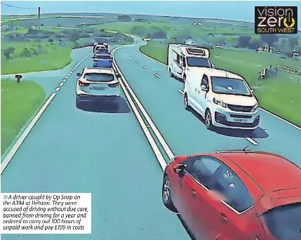 Record month for Op Snap as more footage of poor driving is released ...