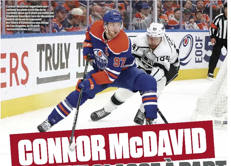 CONNOR MCDAVID DANS UNE CLASSE À PART - PressReader
