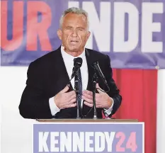 ROBERT KENNEDY JR. BUSCA CANDIDATUR­A INDEPENDIE­NTE HACIA LA PRESIDENCI­A - PressReader