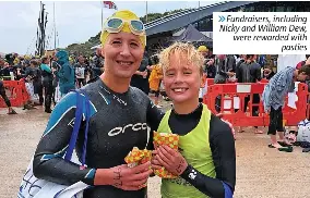 River swimmers battle against stormy weather - PressReader