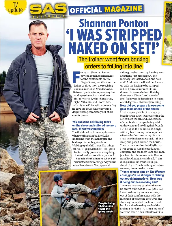 Shannan Ponton ‘I WAS STRIPPED NAKED ON SET!’ - PressReader