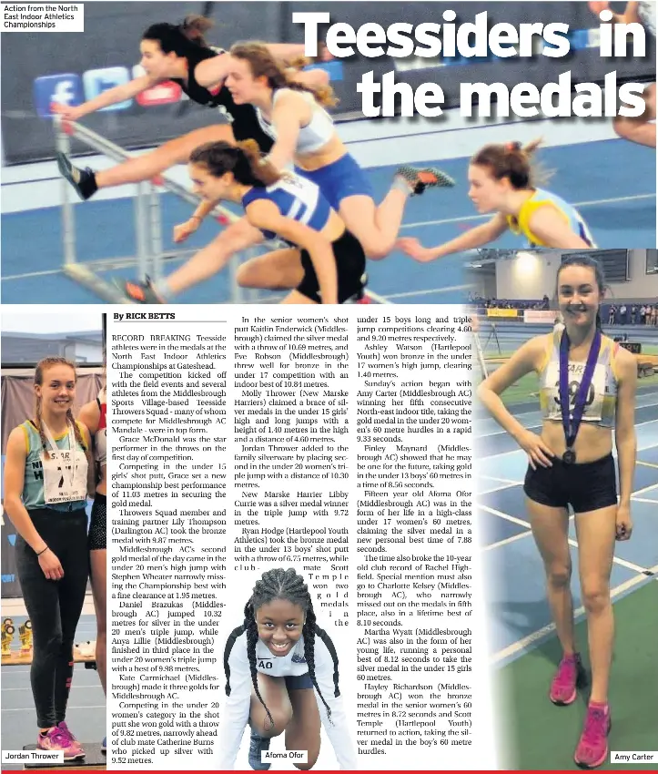 Teessiders in the medals - PressReader