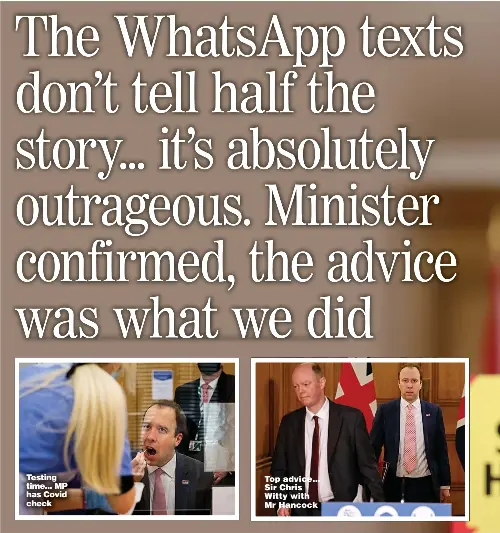 The WhatsApp texts don’t tell half the story... it’s absolutely outrageous. Minister confirmed ...