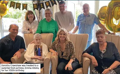 Charity begins at home as star joins 100th party - PressReader