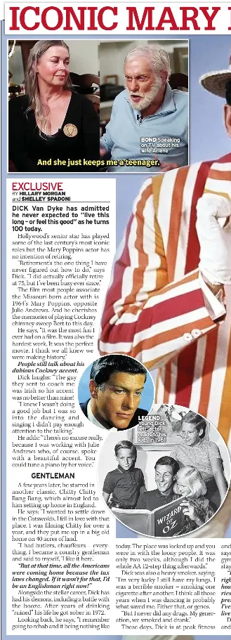 ICONIC MARY POPPINS STAR ON HIS LONG LIFE Cor blimey! Dick Van Dyke is 100 - PressReader