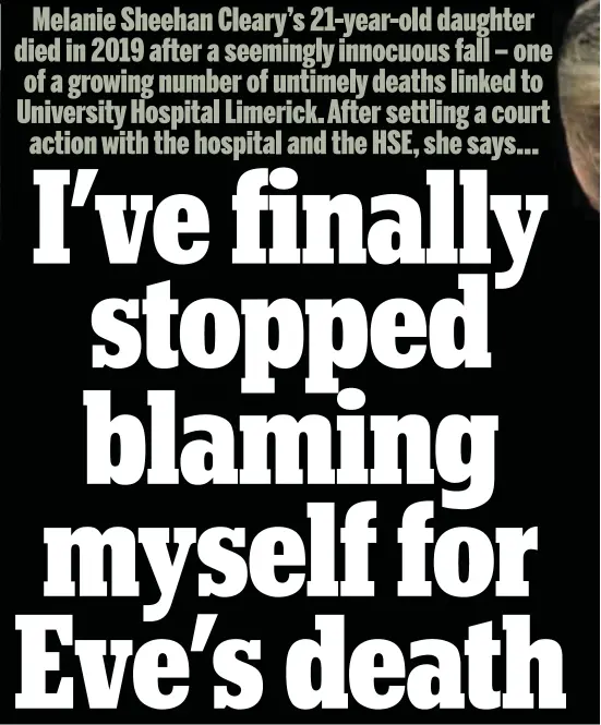 I’ve finally stopped blaming myself for Eve’s death - PressReader