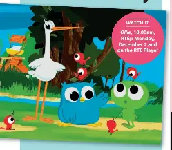 Ollie the owl comes to RTÉjr - PressReader