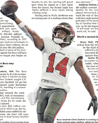 Bucs face big offseason decisions on free agents - PressReader