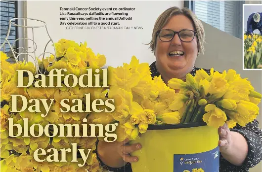 Daffodil Day sales blooming early - PressReader