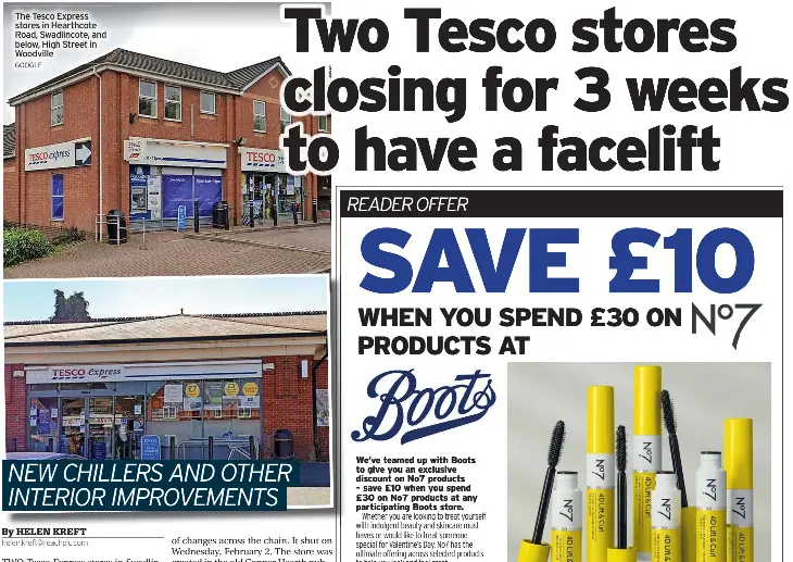 Two Tesco stores closing for 3 weeks to have a facelift - PressReader