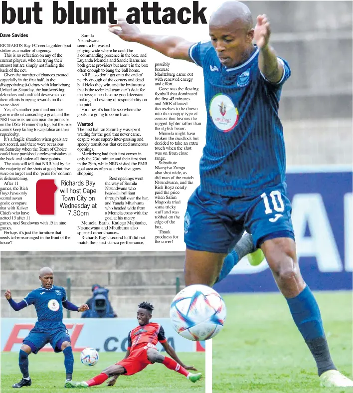NRB sharp at the back but blunt up front - PressReader