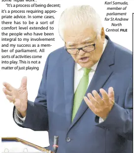 Samuda ‘caught off guard’ as Chang announces his retirement - PressReader