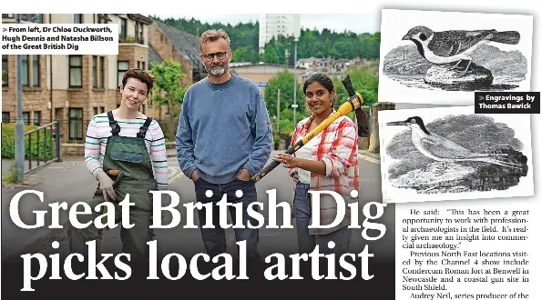 Great British Dig picks local artist - PressReader