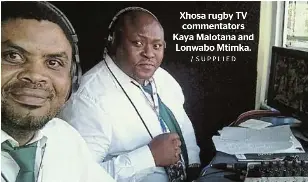 Dynamic duo ready to tickle rugby fans’ funny bone - PressReader