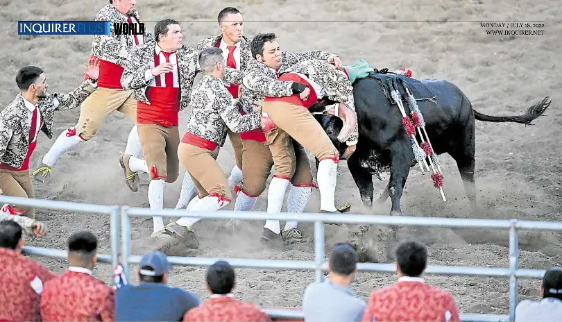 California’s Portuguese community keeps bullfighti­ng alive without ...