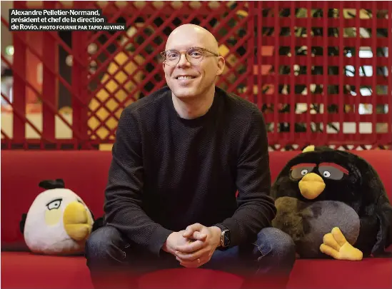 Un Québécois maître d’oeuvre de la fusion Rovio et SEGA - PressReader