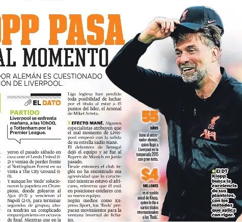 KLOPP PASA UN MAL MOMENTO - PressReader