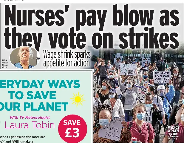 Nurses’ pay blow as they vote on strikes - PressReader
