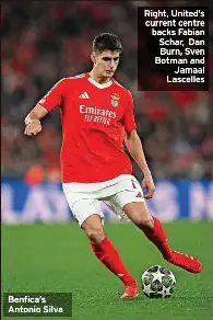 Centre-back on radar as United plans take shape - PressReader