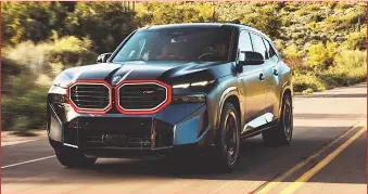 BMW XM Label Red, Flagship Version of High-Performanc­e Car, Electrifie­d System - PressReader