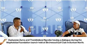 Mapholoba Foundation launch a grand event - PressReader