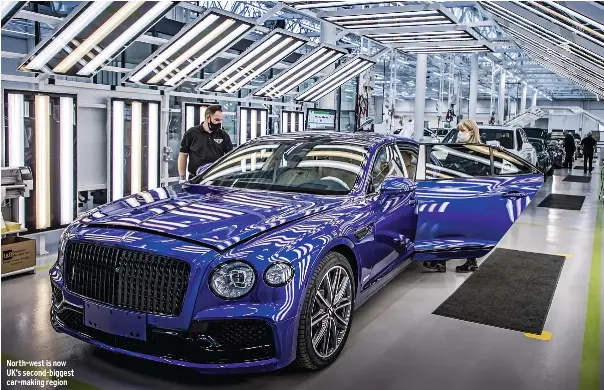 How north-west is emerging as a UK automotive powerhouse - PressReader
