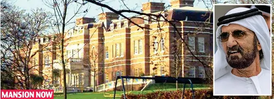 EXCLUSIVE Billionair­e ruler of Dubai can demolish Surrey pile to build ...