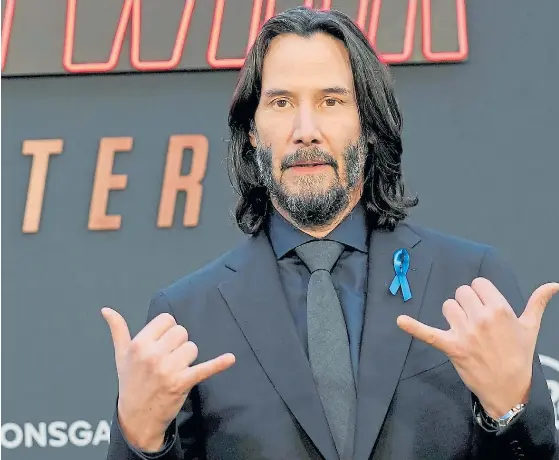 Entrevista Keanu Reeves “Me encantaría viajar en moto por el sur argentino” - PressReader