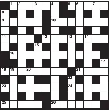 DOUBLE CROSSWORD - PressReader
