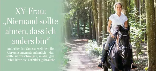 XY-Frau: „Niemand sollte ahnen, dass ich anders bin“ - PressReader