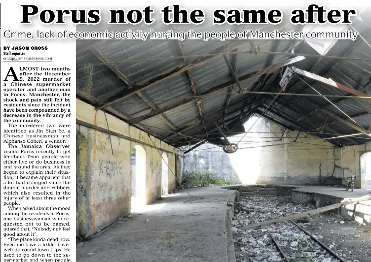 Porus not the same after December double murder - PressReader