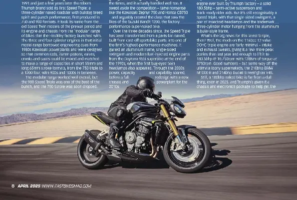 2025 TRIUMPH SPEED TRIPLE - PressReader