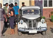 50 vintage cars participat­e in classic car show - PressReader