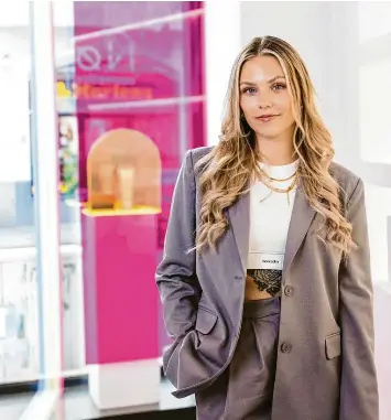 Mit 29 führt sie ein Millionen-Unternehme­n - PressReader