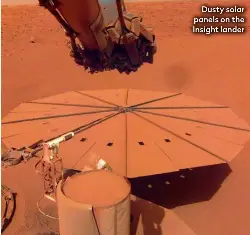 Martian dust means InSight’s end is in sight - PressReader