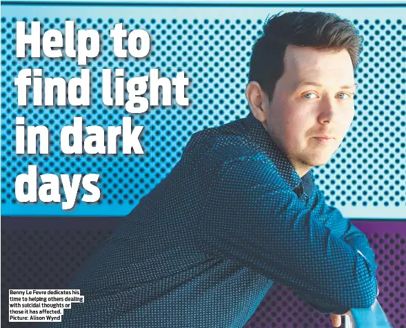 Help to find light in dark days - PressReader