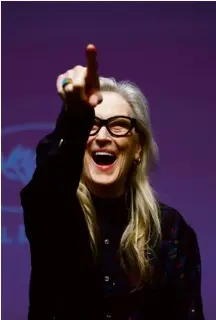 Master class de Meryl Streep, la dame sait faire - PressReader
