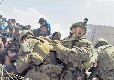 The first-hand horror of the scramble to leave Kabul - PressReader