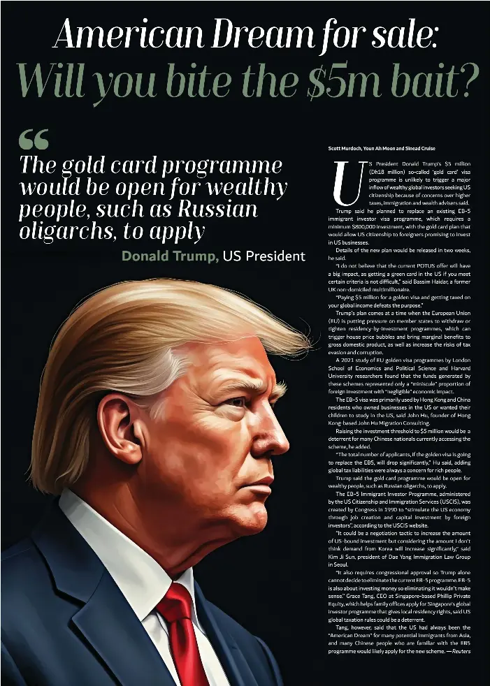 American Dream for sale: Will you bite the $5m bait? - PressReader