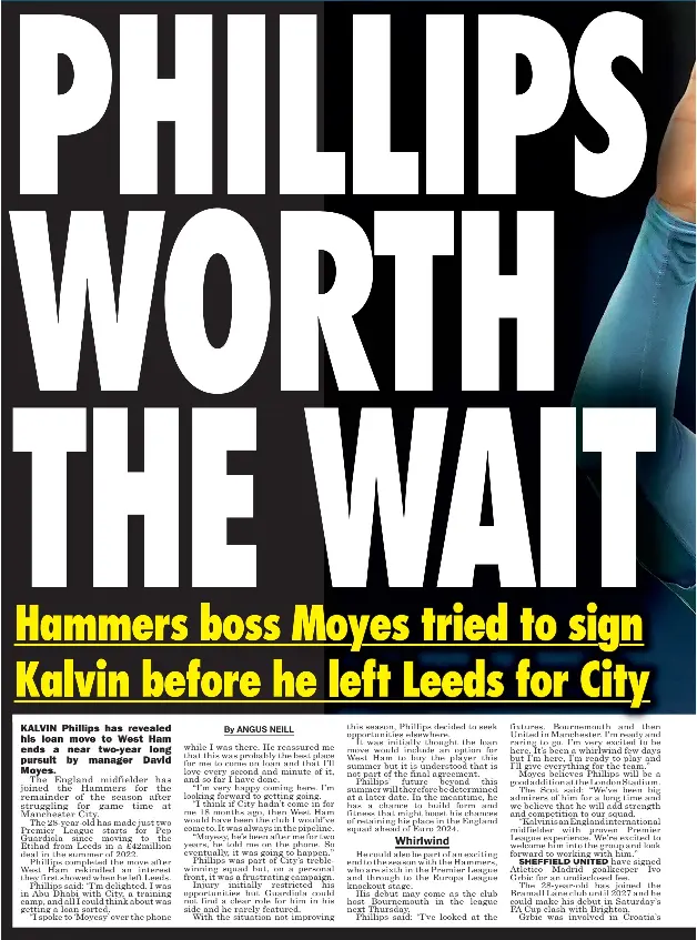 PHILLIPS WORTH THE WAIT - PressReader